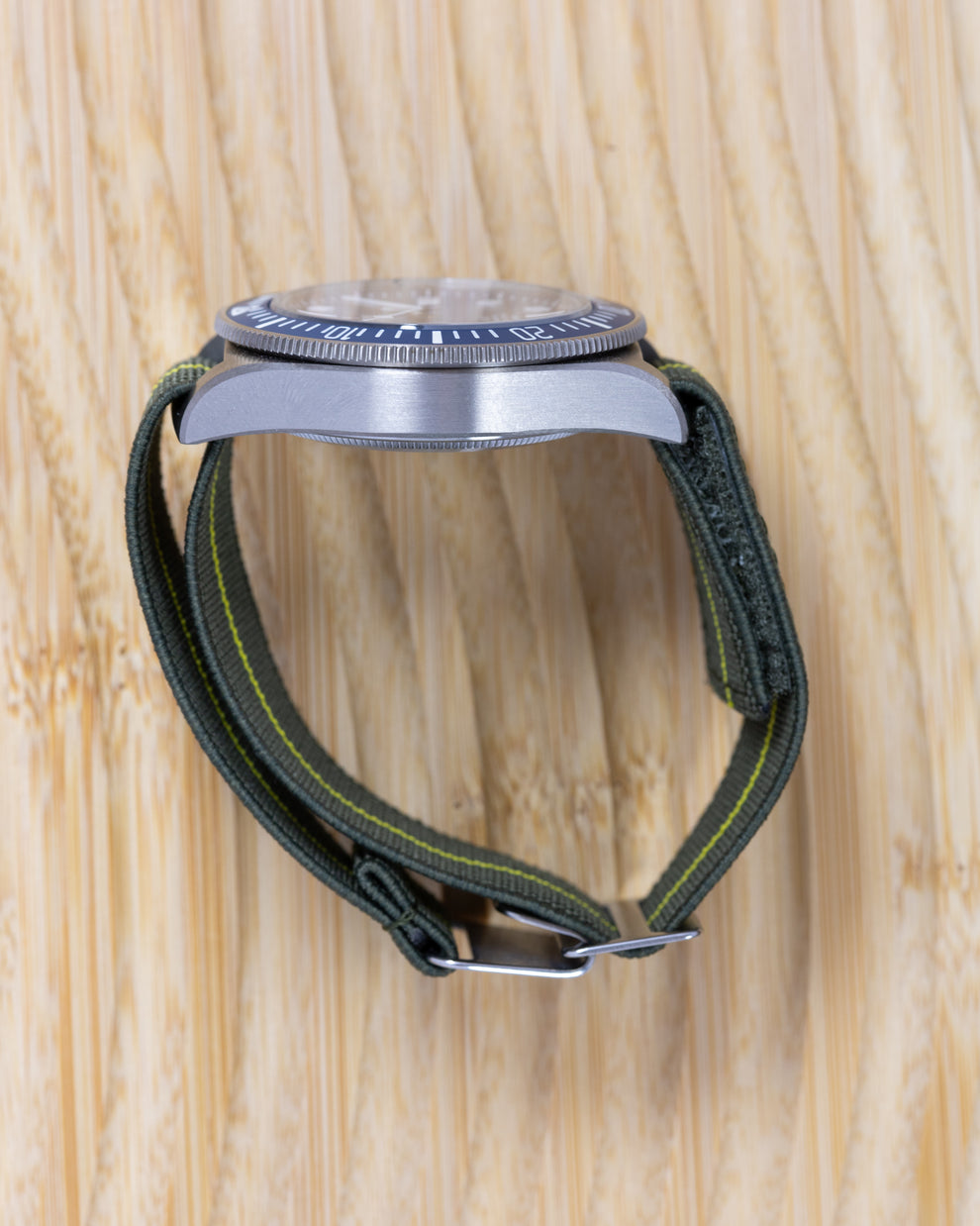 The Trooper Fixed Lugs Elastic Strap - Grey – Yorkshire Watch Straps